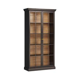 GESCHIRRSCHRANK Toja Anthrazitfarbenes Holz