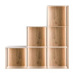 METALLREGAL QUADRO V mit LED-Beleuchtung
