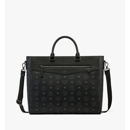 MCM Diamond Tragetasche in Visetos MMTFAAK01BK001