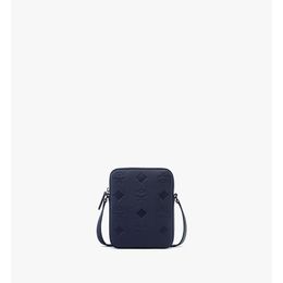 MCM Klassik Umh&auml;ngetasche aus Leder mit Maxi-Monogramm MMRESKK02VC001