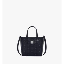 MCM Toni Shopper mit Reissverschluss oben in Visetos MWPEAMT06BK001