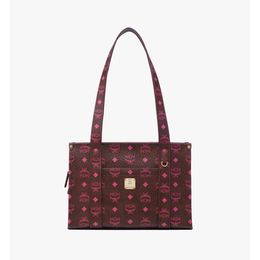 MCM Aren School Bag Tragetasche in Visetos MWTGSTA034B001