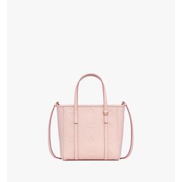 MCM Toni Shopper mit Reissverschluss oben aus Leder mit Maxi-Monogramm MWPGSMT04QA001