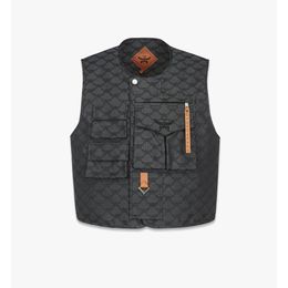MCM Weste aus Lauretos-Jacquard MHVFAMM02ED048