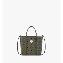 MCM Toni Shopper mit Reissverschluss oben in Visetos MWPFAMT08K8001