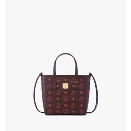 MCM Toni Shopper mit Reissverschluss oben in Visetos MWPGSMT024B001
