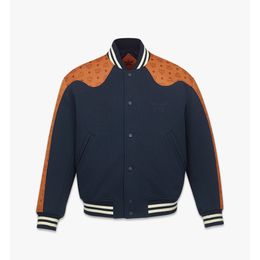 MCM College-Jacke aus Neopren-Jacquard in Pont&eacute;-Optik MHJFAMM01VC00L