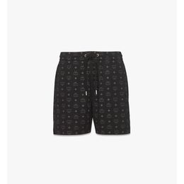 MCM Monogramm-Print-Shorts aus ECONYL MHPFAMM03BK0XL