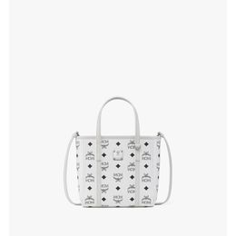 MCM Toni Shopper mit Reissverschluss oben in Visetos MWPGSMT02WT001