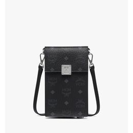 MCM Aren Smartphone-Portemonnaie in Visetos MXZGSTA11BK001