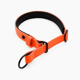 THE DOG IDEA Zugstopp Halsband Orange L