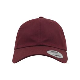 Flex Cap Flexfit "Flexfit Unisex Low Profile Cotton Twill", Gr. onesize, maroon, 100% Baumwolle, unifarben, Caps
