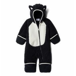 Overall Columbia, M&auml;dchen, Gr. 56 (3M), N-Gr, schwarz, chalk, Obermaterial: 100% Polyester, Overalls Overall, sportlicher Stil, mit Kapuze mit Tier-Ohren und Bindung, f&uuml;r Babys
