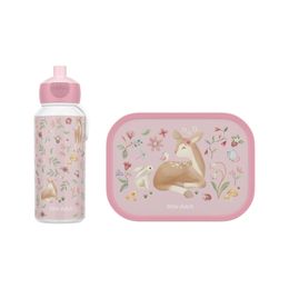 Lunchbox Mepal "Lunchset Campus 2er Set", bunt (fairy garden), B:2cm H:2cm L:2cm, ABS-Kunststoff, Lebensmittelaufbewahrungsbeh&auml;lter, Lunchbox