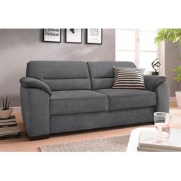 Sit & More 3-Sitzer SIT & MORE "Montego, B: 198 cm", grau, B:196cm H:88cm T:90cm, Struktur (100% Polyester);Luxus-Microfaser ALTARA NUBUCK (100% Polyester);Luxus-Microfaser (90% Polyester, 10% Polyamid), Sofas, mit Federkern