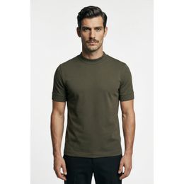 JOOP! Langarmshirt JOOP JEANS "Cedric", Herren, Gr. M, gr&uuml;n (dunkelgr&uuml;n), Single Jersey, Obermaterial: 95% Baumwolle, 5% Elasthan, regular fit, Rundhals, Shirts Langarmshirt, Basic, Rundhals, regular fit