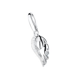 Charm Engel "Engelsfl&uuml;gel mit Zirkonia, Silber 925", silber, Giorgio Martello MILANO, Charms, Damen, Silber 925 (Sterlingsilber)