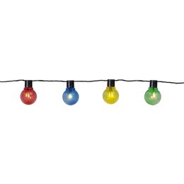LED-Lichterkette "Partaj", bunt, Dioden 32 Stk. Flammen 16 Stk., Kabell&auml;nge 5m x Gesamtl&auml;nge 4,5m, Parforce Traditional Hunting, Lichterketten, Kunststoff, ca. 4,50 m, outdoor, Vierfarb-Karton