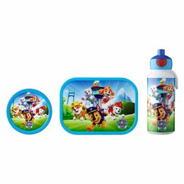 Lunchbox Mepal "Lunchset Campus 3er Set", blau (paw patrol pups), B:2cm H:2cm L:2cm, ABS-Kunststoff, Lebensmittelaufbewahrungsbeh&auml;lter, Lunchbox