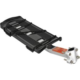 FISCHER BIKE Fahrrad-Gep&auml;cktr&auml;ger FISCHER FAHRRAD, schwarz, Gep&auml;cktr&auml;ger, B/H/L: 16cm x 45cm x 9cm, Edelstahl, B:16cm H:45cm L:9cm