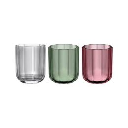 Villeroy & Boch Dekovase VILLEROY & BOCH "Vasen-Set Fleur 15 cm 3er Set bunt", bunt, B:12,5cm H:15cm T:12,5cm &Oslash;:12,5cm, Vasen, Sp&uuml;lmaschinenfest
