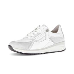 Sneaker Gabor "Sneaker low", Damen, Gr. 36, wei&szlig;, Schuhe Sneaker