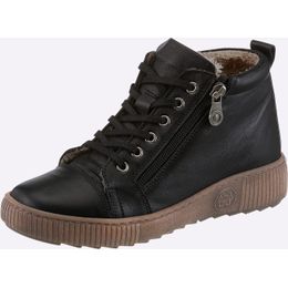 Stiefelette Casual Looks, Damen, Gr. 36, schwarz, Glattleder, Schuhe Stiefelette