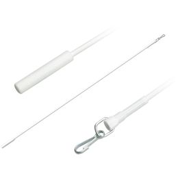 Schleuderstab Liedeco Gr. 1, wei&szlig;, L:75cm, Schleuderst&auml;be, f&uuml;r Seitenschals, Gardinen