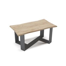 VICCO Couchtisch, Honigeiche, Holzwerkstoff, 1 F&auml;cher, Rechteckig,Rechteckig, 90x42.3x50 cm, Wohnzimmer, Wohnzimmertische, Couchtische