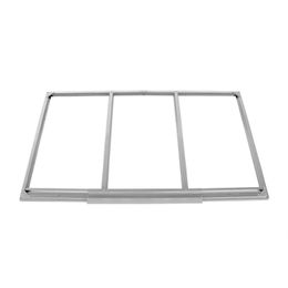 Gartenhaus Vcm "Bodenrahmen f&uuml;r Duramax 113 x 192", silber, Gartenh&auml;user, Gartenhaus