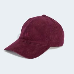 Baseball Cap adidas Performance "CORDUROY CAP", Herren, maroon, amazon rot, Obermaterial: 100% Baumwolle, Caps