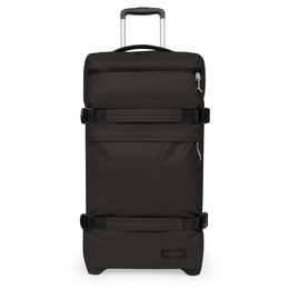 Weichgep&auml;ck-Trolley Eastpak "TRANSIT'R PLUS M Tarp Black2", Gr. B/H/T: 67cm x 38cm x 30cm 75 l, schwarz, Polyester, unifarben, Koffer