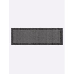 Fu&szlig;matte HEINE HOME Gr. 1, grau, B:40cm L:60cm, Kunstfaser, Polyamid, Teppiche, Fu&szlig;matte
