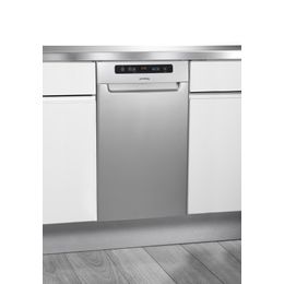 Privileg Unterbaugeschirrsp&uuml;ler "PV2UC10BS7A0S", Energieeffizienz: C (A-G), silber (silberfarben), B:44,8cm H:82cm T:59cm, Geschirrsp&uuml;ler, Auto Door - automatisches T&uuml;r&ouml;ffnungssystem (abschaltbar)