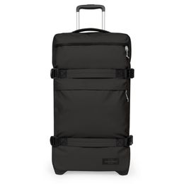Weichgep&auml;ck-Trolley Eastpak "TRANSIT'R PLUS L Tarp Black2", Gr. B/H/T: 79cm x 43cm x 33cm 115 l, schwarz, Polyester, unifarben, Koffer