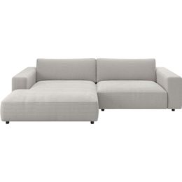 Ecksofa Musterring "MR LUCIA, Charakterstarker Lounge-Komfort von Musterring", wei&szlig;, B:296cm H:81cm T:190cm, 95% Polyester, 5% Nylon, Sofas, Ecksofa, XXL-Longchair, erstklassige Kammerkissen & zeitloser Look