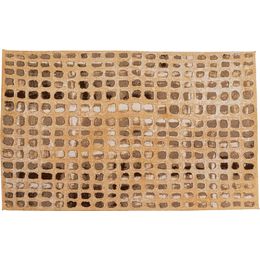 Teppich KARE DESIGN "Glitter Curtain 170x240cm", braun, B:170cm H:1mm L:240cm, Teppiche, Teppich