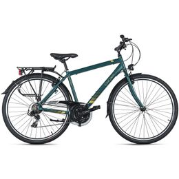 Trekkingrad Dacapo "Herren 28'' Ravenna 50 Gr&uuml;n 21 G&auml;nge RH 48 cm" Gr. 48, gr&uuml;n, gr&uuml;n, Fahrr&auml;der, Herren, 48cm, 28 Zoll (71,12cm) hinten: 28 Zoll (71,12cm)