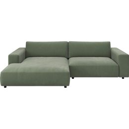 Ecksofa Musterring "MR LUCIA, Charakterstarker Lounge-Komfort von Musterring", turtle, B:296cm H:81cm T:190cm, 94% Polyester, 6% Nylon, Sofas, Ecksofa, XXL-Longchair, erstklassige Kammerkissen & zeitloser Look