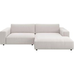 Ecksofa Musterring "MR LUCIA, Charakterstarker Lounge-Komfort von Musterring", wei&szlig;, B:296cm H:81cm T:190cm, 100% Polyester, Sofas, Ecksofa, XXL-Longchair, erstklassige Kammerkissen & zeitloser Look