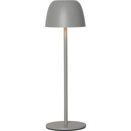 LED Tischleuchte "Tischlampe Ronda", greige, B:11cm H:34,5cm L:11cm T:11cm &Oslash;:11cm, Parforce Traditional Hunting, Leuchten, LED Tischleuchte, Akku-Tischleuchte, Touch-Dimmer, USB-C-Ladekabel, f&uuml;r innen und au&szlig;en