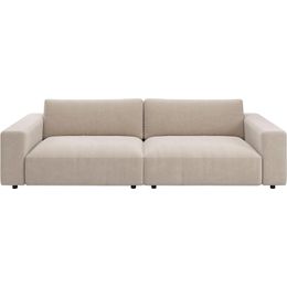 Big-Sofa Musterring "MR Lucia, puristischer Luxus von Musterring", taupe, B:292cm H:81cm T:124cm, 100% Polyester, Sofas, Big-Sofa, Erstklassige Kammerkissen, weiche Polsterung & zeitloser Look