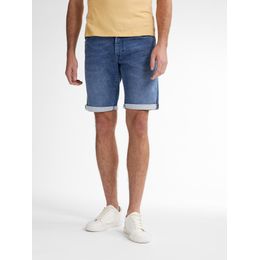 Jeansshorts PETROL INDUSTRIES, Herren, Gr. L, N-Gr, blau (light used), Denim/Jeans, Obermaterial: 77% Baumwolle, 21% Polyester, 2% Elasthan, unifarben, slim fit kniefrei, Jeans Jeansshorts, Sommerhose im Five-Pocket Style