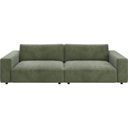 Big-Sofa Musterring "MR Lucia, puristischer Luxus von Musterring", turtle, B:292cm H:81cm T:124cm, 88% Polyester, 12% Polyacryl, Sofas, Big-Sofa, Erstklassige Kammerkissen, weiche Polsterung & zeitloser Look