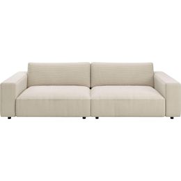 Big-Sofa Musterring "MR Lucia, puristischer Luxus von Musterring", nature, B:292cm H:81cm T:124cm, 88% Polyester, 12% Polyacryl, Sofas, Big-Sofa, Erstklassige Kammerkissen, weiche Polsterung & zeitloser Look
