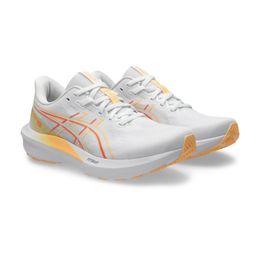Laufschuh asics "GT-1000 15", Damen, Gr. 41,5, wei&szlig;, vivid coral, Synthetik, Schuhe Laufschuh, f&uuml;r mehr Stabilit&auml;t und wasserdicht
