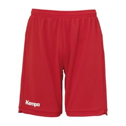 Shorts Kempa "Shorts PRIME SHORTS", Damen, Gr. L, US, rot, Obermaterial: 100% Polyester PES., Hosen Shorts