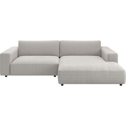 Ecksofa Musterring "MR LUCIA, Charakterstarker Lounge-Komfort von Musterring", wei&szlig;, B:296cm H:81cm T:190cm, 95% Polyester, 5% Nylon, Sofas, Ecksofa, XXL-Longchair, erstklassige Kammerkissen & zeitloser Look