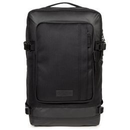 Freizeitrucksack Eastpak "Tecum L", Gr. B/H/T: 33,5cm x 48,5cm x 21cm, schwarz (cnnct coat), Polyester, Basic, Rucks&auml;cke Freizeitrucksack, mit viel Stauraum