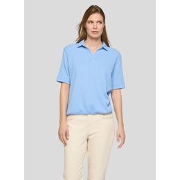 Print-Shirt Rabe "T-Shirt", Damen, Gr. 46, hellblau, 80%Polyester 18%Viskose 2%Elasthan, unifarben, gerade, Shirts